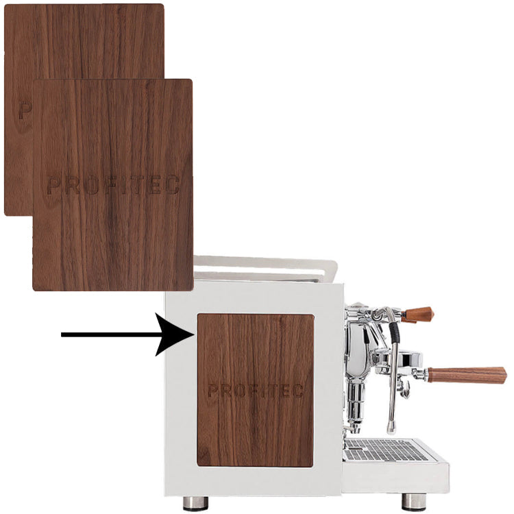Profitec Wood Customisation Line American Walnut - Bella Barista